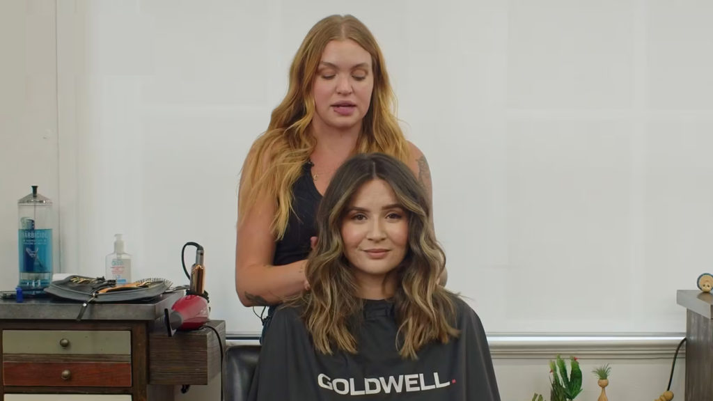 High Contrast, Low Maintenance Brunette – Aly Davis | fancyhairdressers